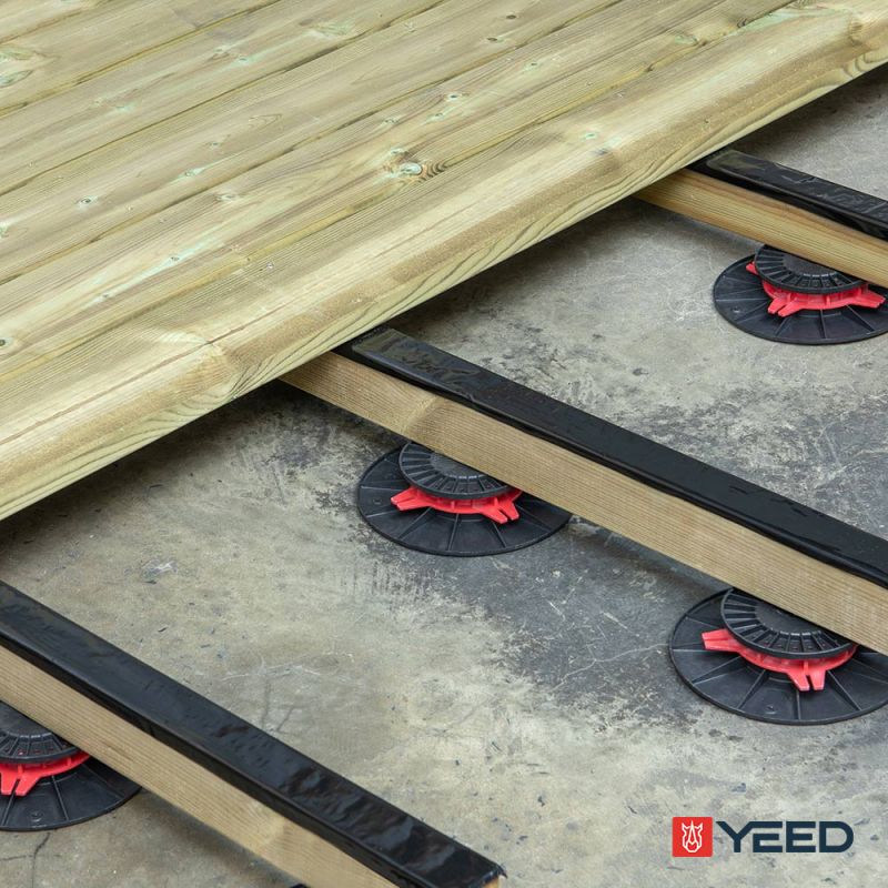 Plot Terrasse Bois Ou Composite 4060 Mm Rinno